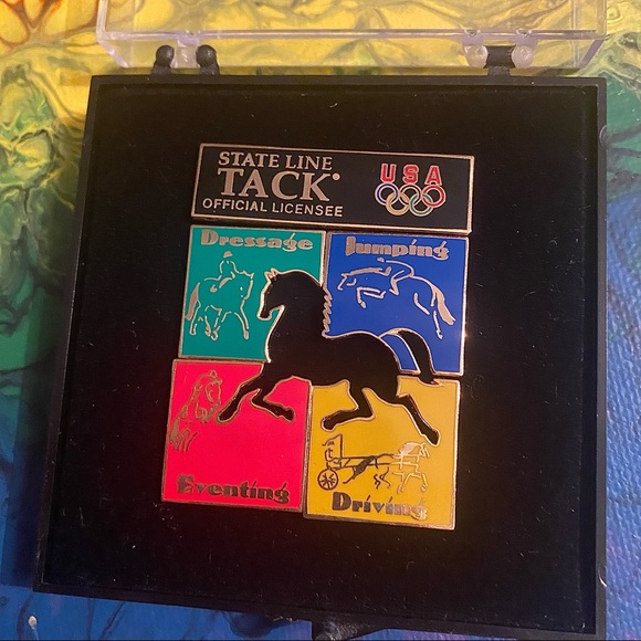 Accessories | 525 State Line Tack Olympic Enamel Pin Set | Poshmark